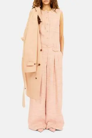 Ulla Johnson Sloane Trench Coat - Rose