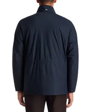 Herno Water Resistant Bi Stretch Down Shirt Coat