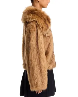 MILLY Remy Faux Fur Jacket
