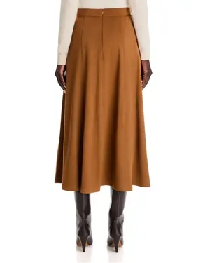 EMME Flared Jersey Skirt Exclusive