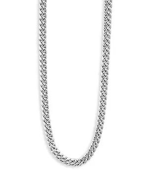 Lagos Sterling Anthem Curb Chain Link Necklace, 24 Exclusive - Silver