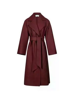 Harris Wharf London Belted Notch-lapels Coat