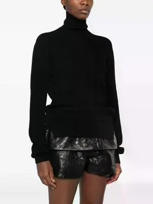 Rick Owens Fisherman Ribbed Turtle-neck Sweater