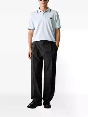 Fred Perry Twin-tipped Polo Shirt - Blue