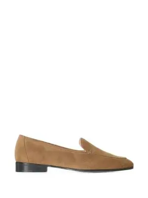 THE ROW Adam Suede Loafers - Neutrals