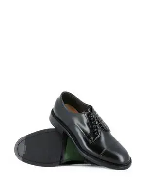GREEN GEORGE Cap-toe Lace-up Derby Shoes