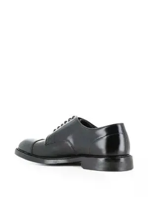 GREEN GEORGE Cap-toe Lace-up Derby Shoes
