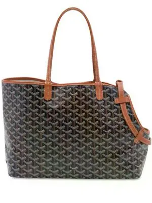Goyard 2023 Goyardine Chien Gris Pet Carrier Travel Bag - Black