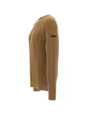 RRD Cotton 7 Techno Wash Ribbed-knit Cotton Sweater