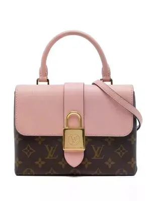 LOUIS VUITTON 2018 Monogram Locky Bb Satchel - Brown