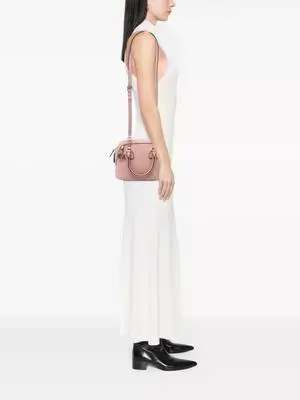 Gucci 2016-2026 Mini Calfskin Gg Charm Dome Satchel