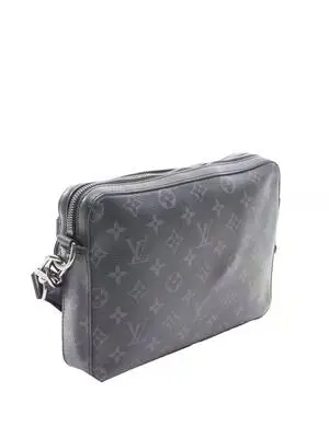 LOUIS VUITTON 2016-2026 Monogram Eclipse Trio Messenger Crossbody Bag