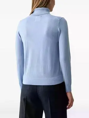Gant Roll-neck Sweater - Purple
