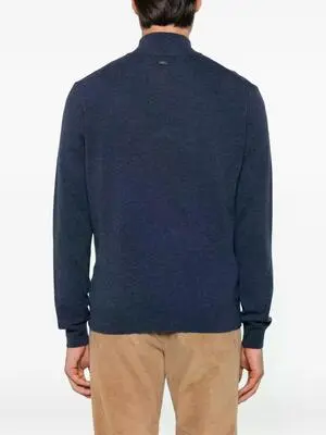 Corneliani Quarter-zip Knitted Sweater