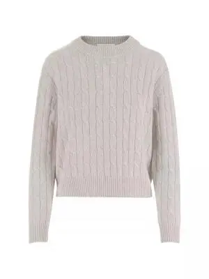 Arch4 Sequin-embellished Cable-knit Sweater