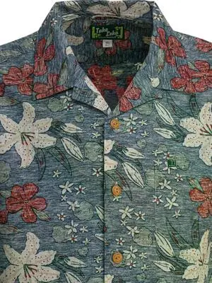 MONTBELL Take Loha Shirt - Blue