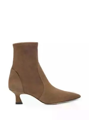 STUART WEITZMAN Vinnie Sculptural-heel Ankle Boots