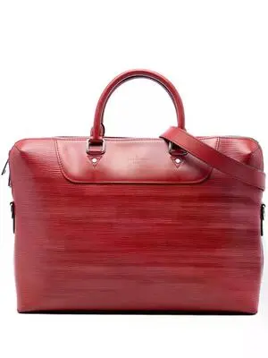LOUIS VUITTON 2015 Epi Porte Documents Jour Business Bag - Red