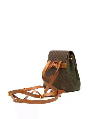 Celine 1996 Mini Macadam Coated Canvas Backpack