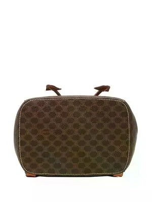 Celine 1996 Mini Macadam Coated Canvas Backpack