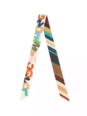 Longchamp L'arc-en-ciel Headband - Neutrals