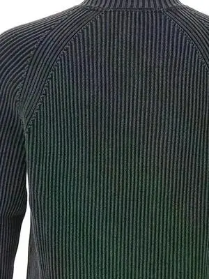 RRD Cotton 7 Techno Wash Half-zip Rib-knit Sweater