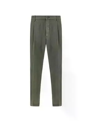 Paul & Shark X-soft Garment-dyed Chinos - Green