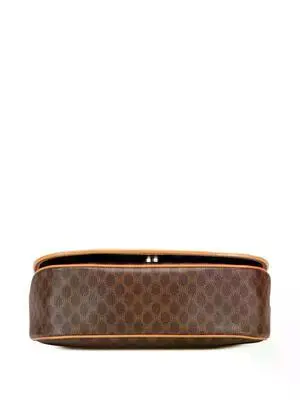 Celine 2012 Macadam Coated Canvas Crossbody Bag