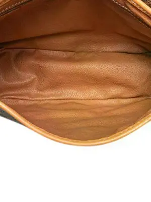 Celine 2012 Macadam Coated Canvas Crossbody Bag