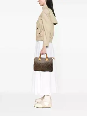 LOUIS VUITTON 2001 Monogram Speedy 30 Boston Bag