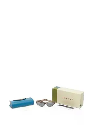 Marni Mavericks Starshell Cat-eye Sunglasses