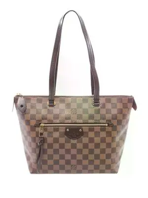 LOUIS VUITTON 2017 Damier Ebene Iena Pm Tote Bag - Brown