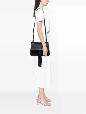 Gucci 2016-2026 Medium Leather Bamboo Daily Crossbody Bag