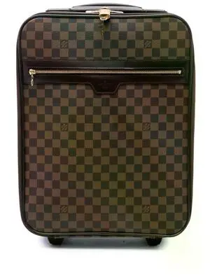 LOUIS VUITTON 2006 Damier Ebene Pegase 45 Travel Bag