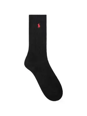 Polo Ralph Lauren Cotton-blend Crew Socks - Black