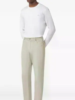 Paul & Shark Varese Cotton Straight-leg Trousers