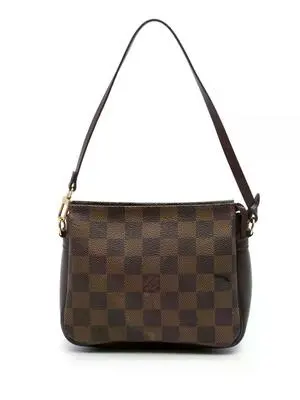 LOUIS VUITTON 2004 Damier Ebene Trousse Pochette Handbag