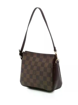 LOUIS VUITTON 2004 Damier Ebene Trousse Pochette Handbag