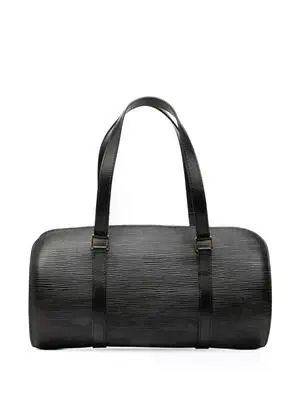 LOUIS VUITTON 1996 Epi Soufflot Handbag - Black