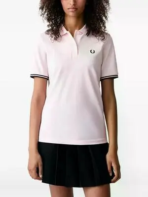 Fred Perry Twin-tipped Polo Shirt - Pink