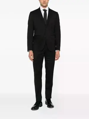 Brian Dales Single-breasted Suit - Black