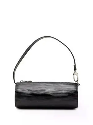 LOUIS VUITTON 1990-2010 Epi Pochette Soufflot Handbag - Black