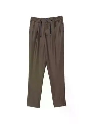 DRUMOHR Drawstring Pleated Trousers