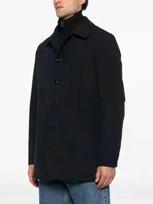 DUNO Layered Button-fastening Coat