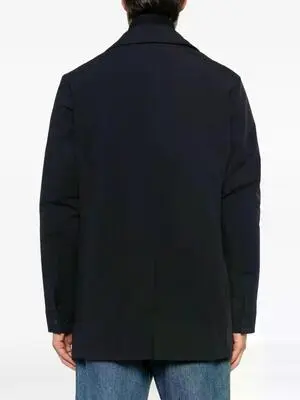 DUNO Layered Button-fastening Coat