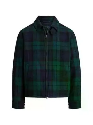 Polo Ralph Lauren The Langdon Plaid Tweed Jacket - Green