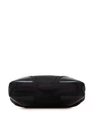 Prada 2013-2025 Spazzolato Trimmed Tessuto Tote Bag