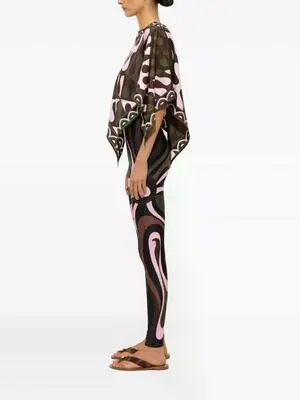 Emilio Pucci Marmo Print Leggings