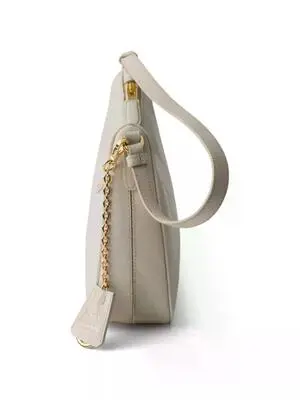 Prada Re-edition 2005 Saffiano Leather Mini-bag Neutrals