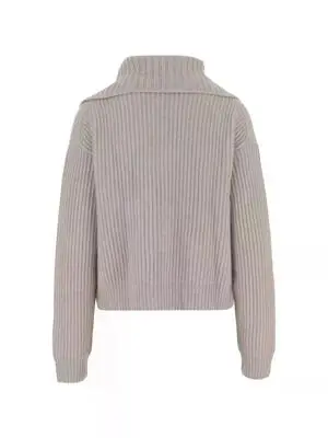 Arch4 Ribbed-knit Cardigan